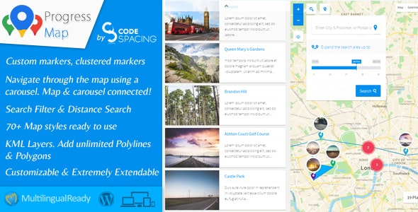Progress Map Wordpress Plugin - Free Download - Wootheme Plugins