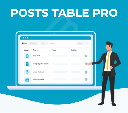 Posts Table Pro - Free Download - Wootheme Plugins