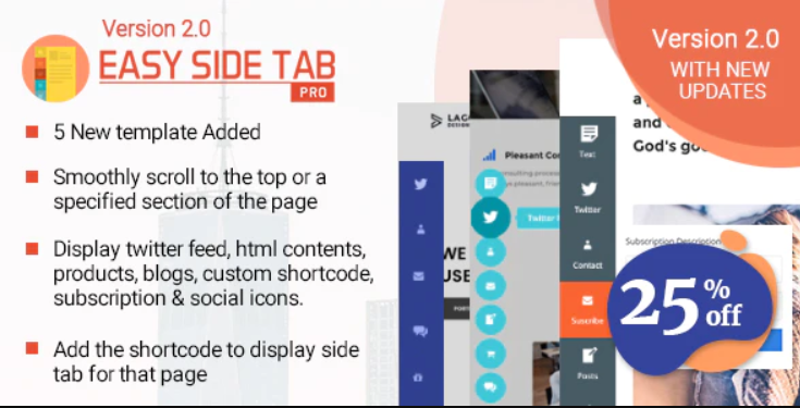 Easy Side Tab Pro - Responsive Floating Tab Plugin For Wordpress - Free ...