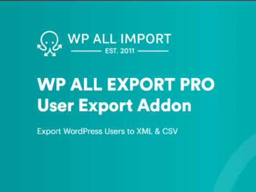 WP All Export – User Add-On Pro - Free Download - Wootheme Plugins