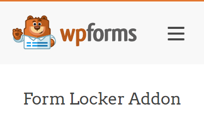 WPForms Form Locker addon - Free Download - Wootheme Plugins