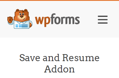 WPForms Save and Resume - Free Download - Wootheme Plugins