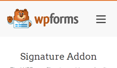 WPForms Signature addon - Free Download - Wootheme Plugins