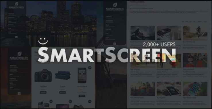 SmartScreen fullscreen responsive WordPress theme - Free Download - Wootheme Plugins